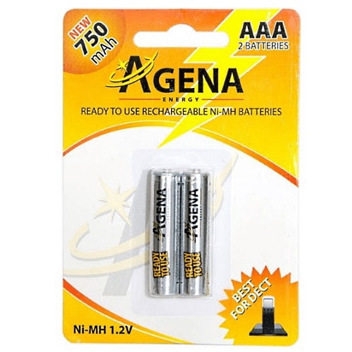 Punjiva baterija AAA 750mAh 1.2V Agena Energy Ni-MH