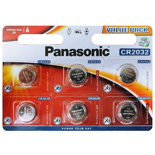 Panasonic CR2032 3V baterija litijum