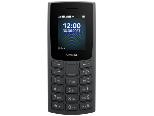 Nokia Mobilni telefon 105 2023, crna (1GF019CPA2L03)