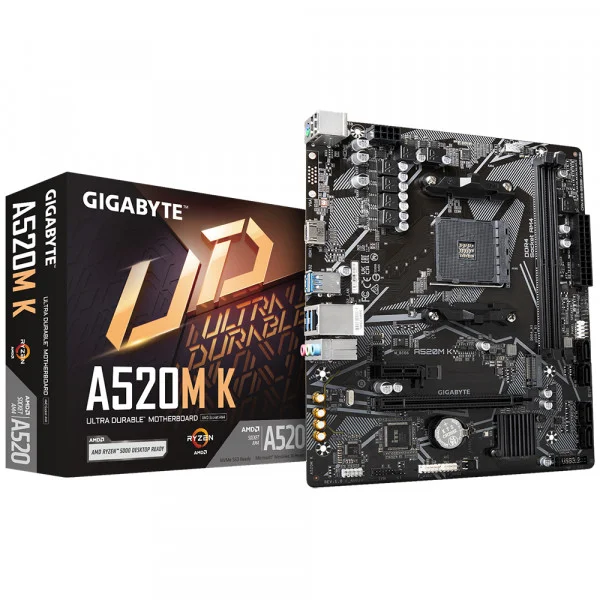 GIGABYTE A520M K V2 rev. 1.x