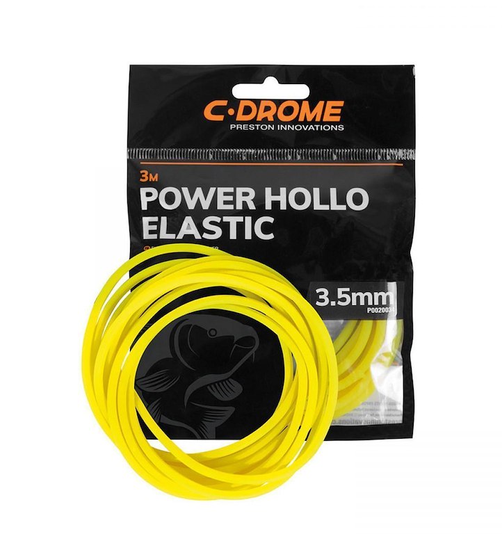 PRESTON C-DROME POWER HOLLO ELASTIC 3.5MM ŠTEK GUMA