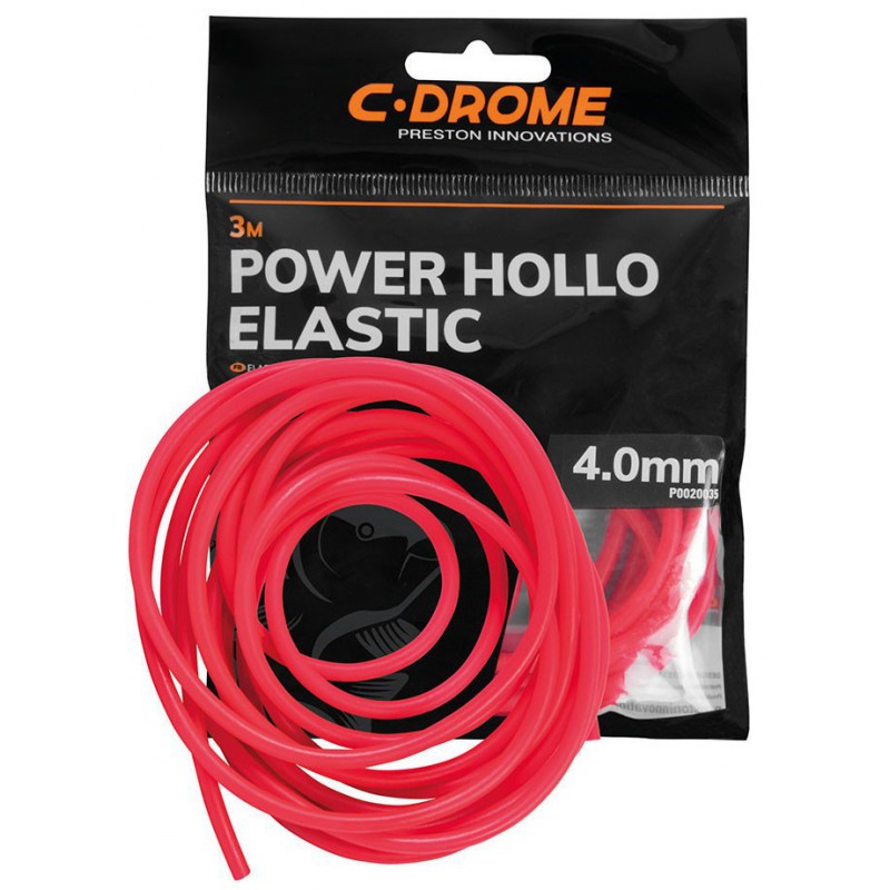 PRESTON C-DROME POWER HOLLO ELASTIC 4.0MM ŠTEK GUMA