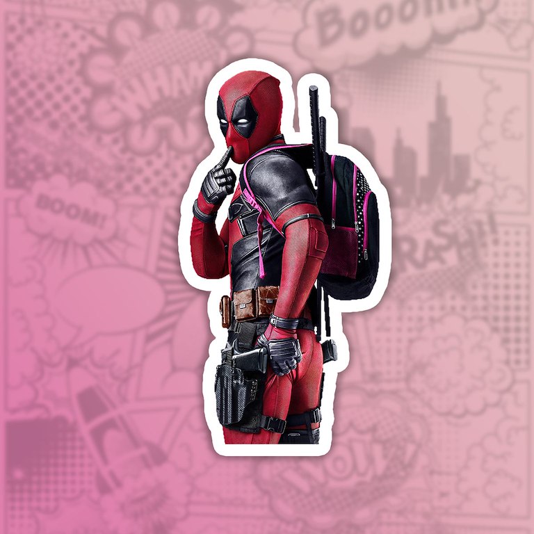 DEADPOOL STIKER 1