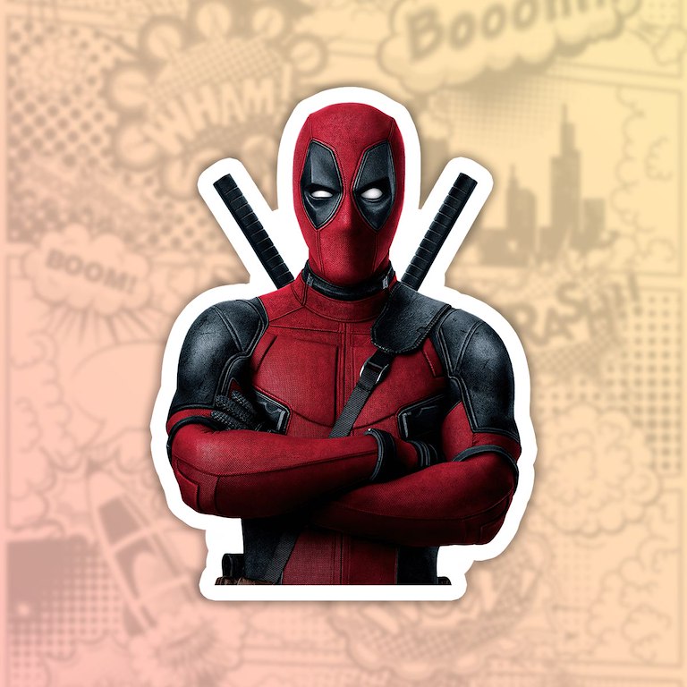 DEADPOOL STIKER 5