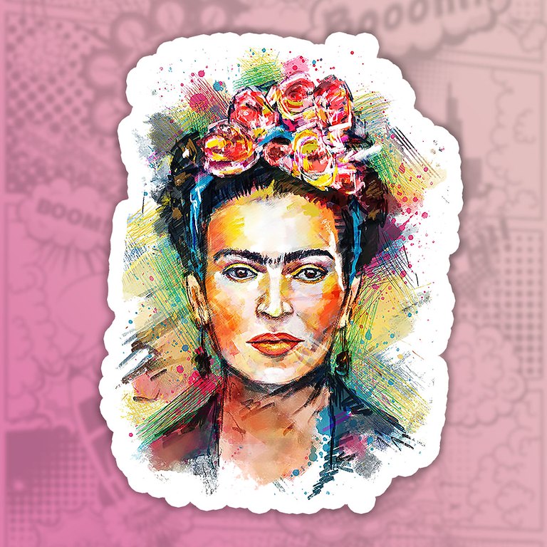 FRIDA KAHLO STIKER 2