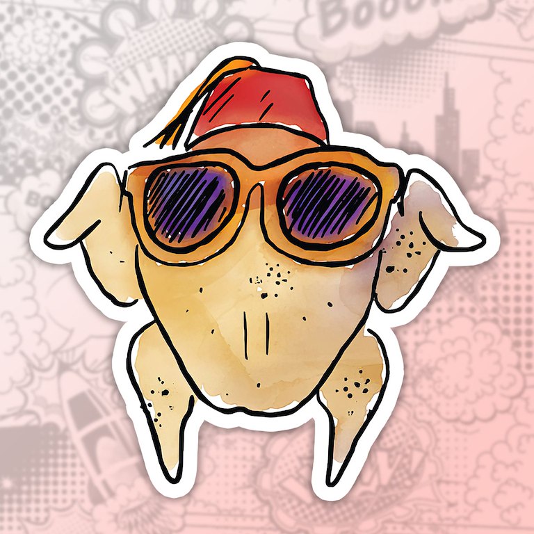 TURKEY FRIENDS STIKER