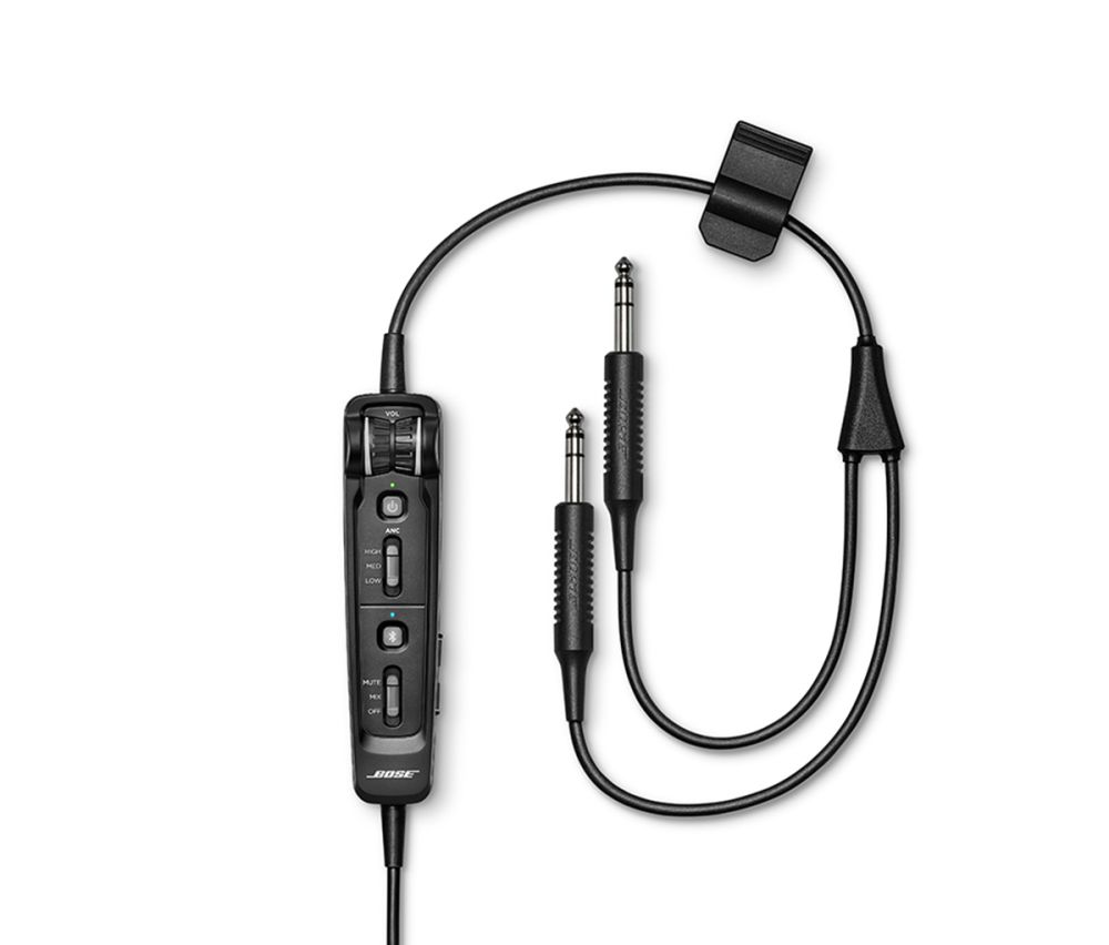 BOSE - A30 - GA Twin plug - With Bluetooth - Headset Cable Assembly kit with Microphone - 857642-3120