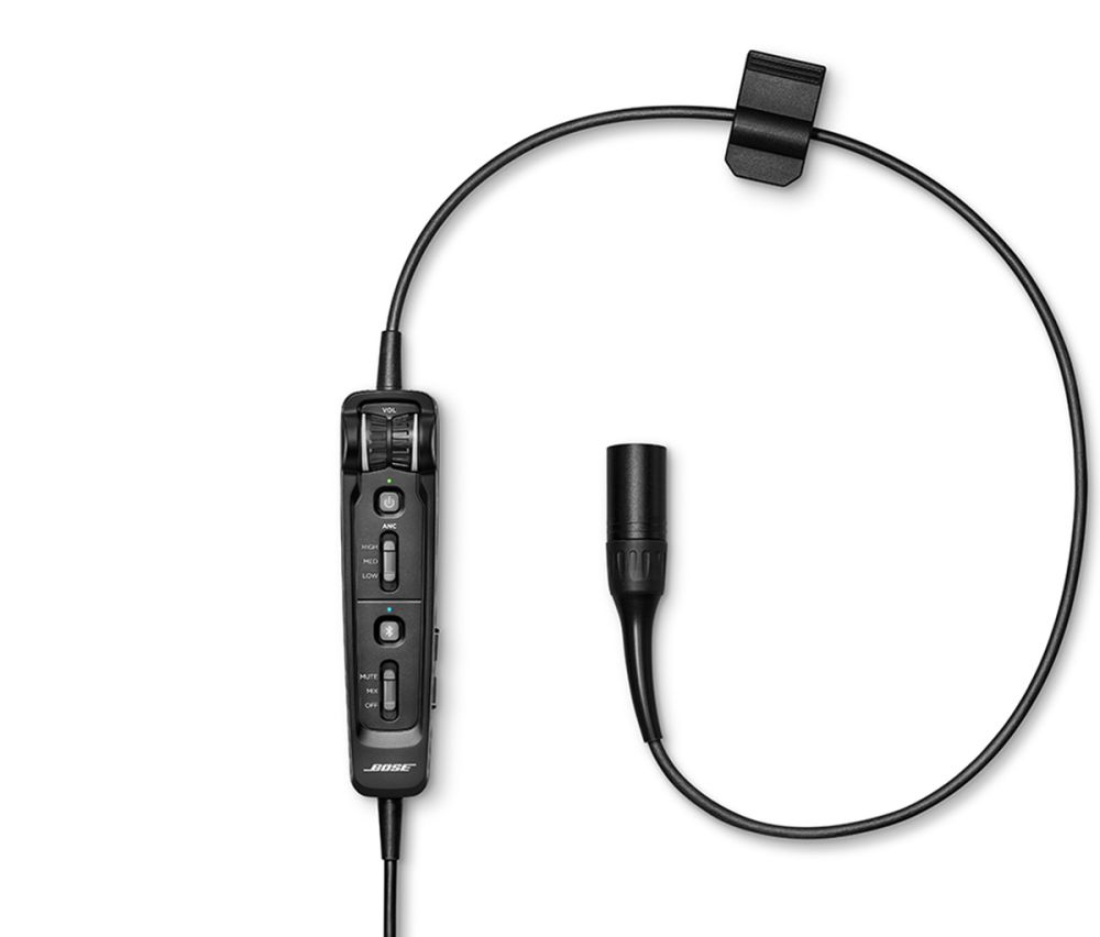 BOSE - A30 - XLR5 plug - With Bluetooth - Headset Cable Assembly kit with Microphone - 857642-3170