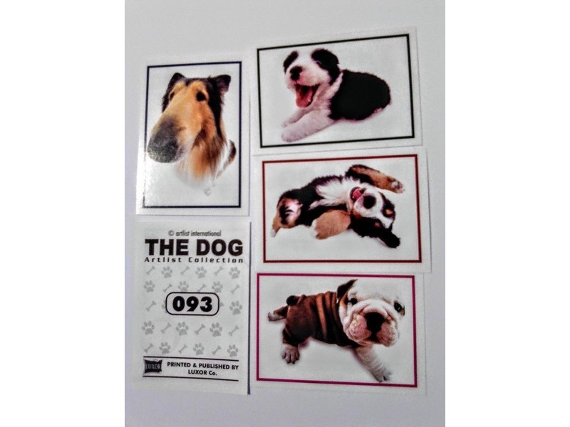 THE DOG (PSI) LUXOR-Sličice na komad