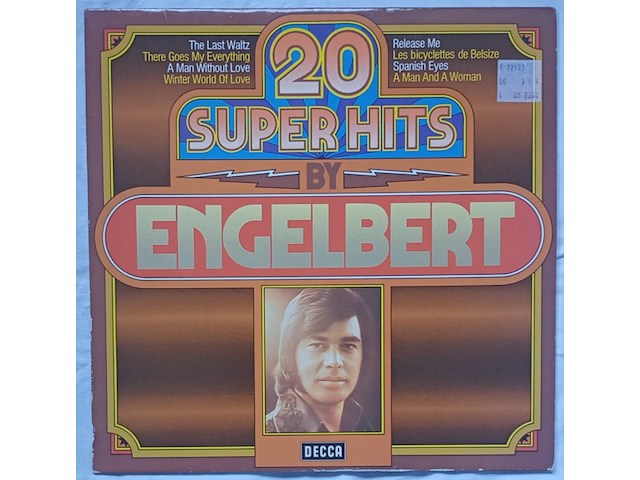 ENGELBERT HUMPERDINCK - 20 SUPER HITS (Mint !!!)