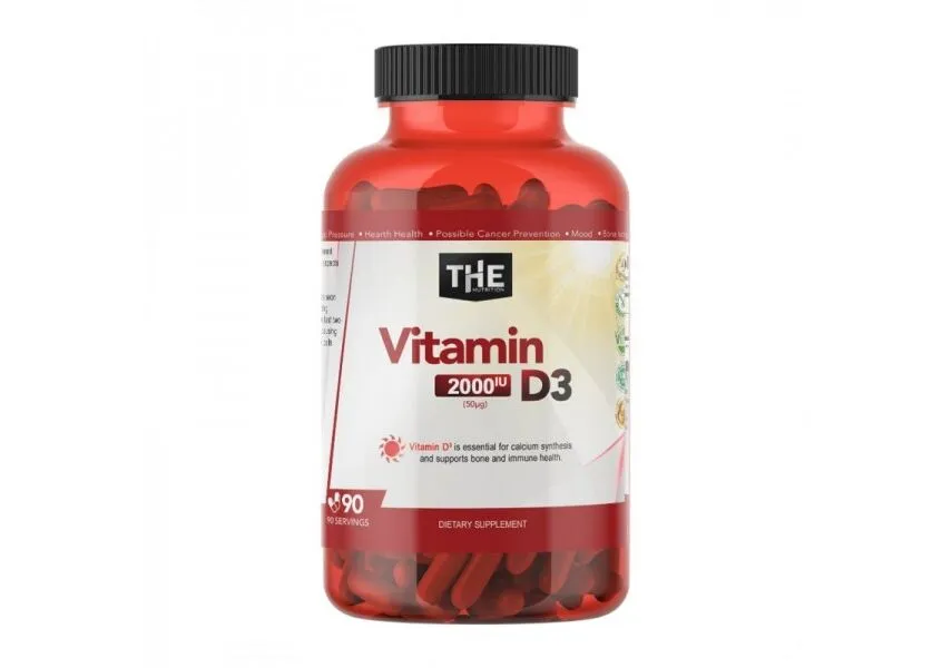 The Vitamin D3 2000IU, 90 kaps