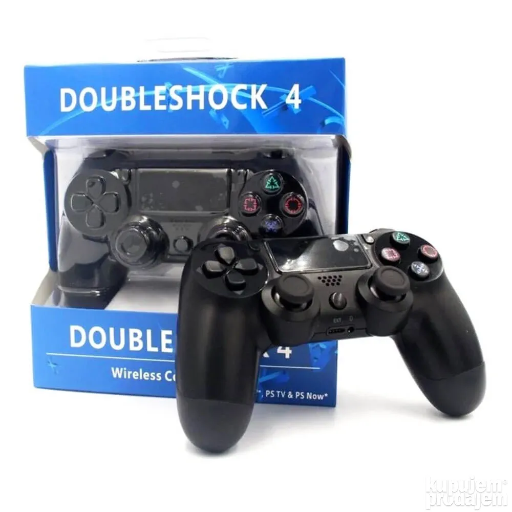 Double shock 4 bežični crni džojstik – Double shock 4 bežični crni džojstik