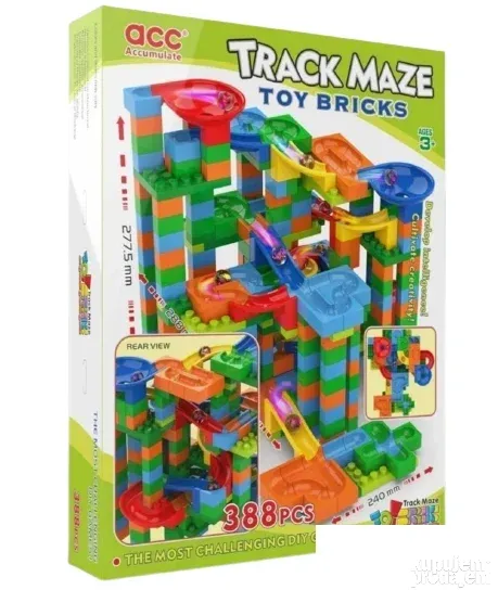 Track Maze kocke sa 388 delova – Track Maze kocke sa 388 delova