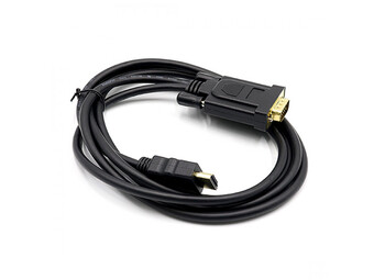 HDMI kabal na VGA 1.8m crni