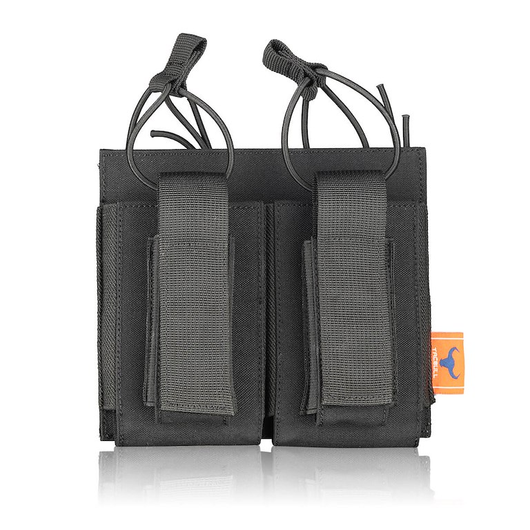 Dupla futrola za 2 puščana i 2 pištoljska magacina zajedno MOLLE
MOLLE Double Magazine Pouch for Rifles and Pistols | TB-RMP01