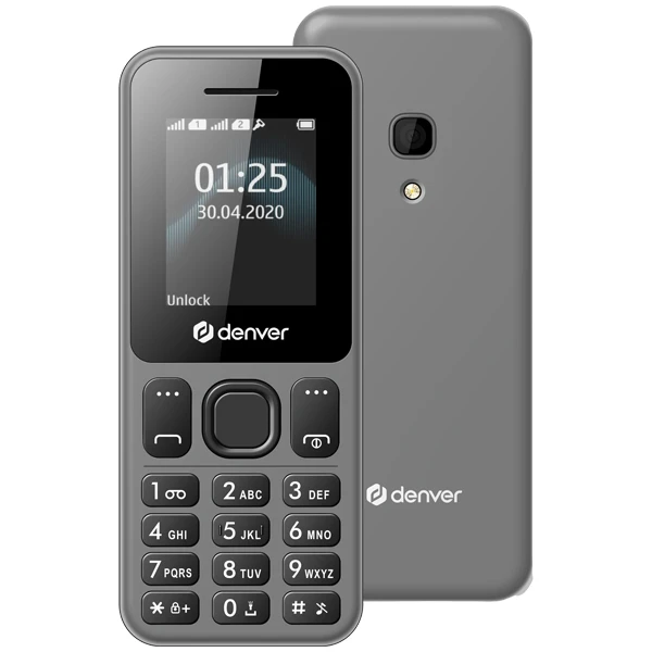 Denver FAS-1806SRB sivi mobilni 1.77" 0.08Mpx Dual Sim