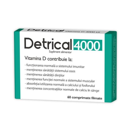 Detrical 4000 IJ, 60 tableta