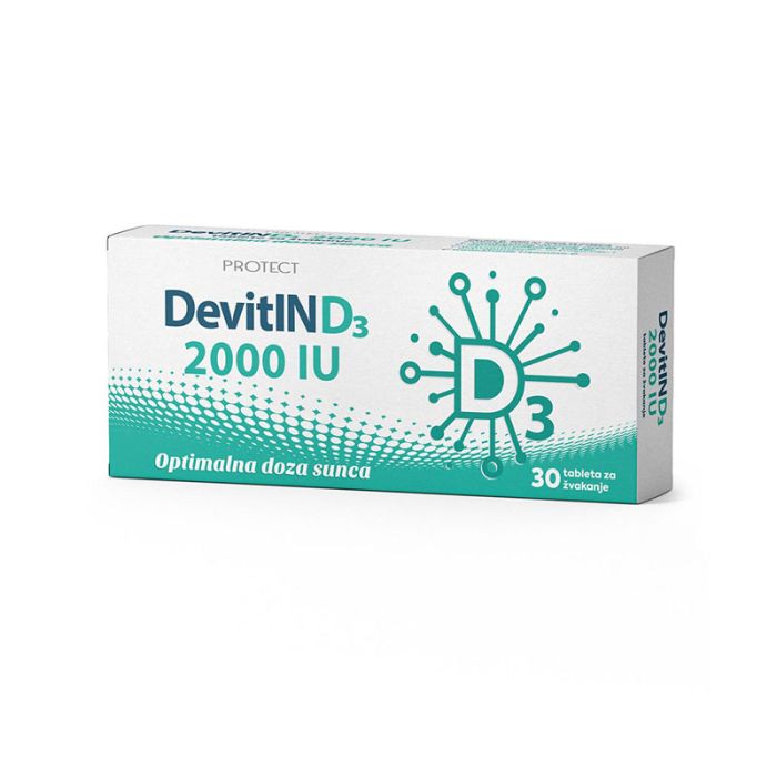 DevitIN D3 2000IJ, 30 tableta za žvakanje