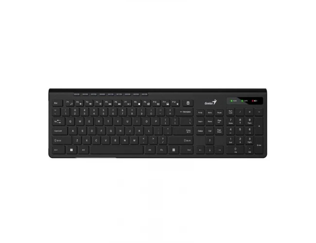 Genius SlimStar 7230 YU bežična slim tastatura crna