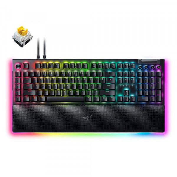 Razer BlackWidow V4 Pro - Mechanical Gaming (Yellow Switch)