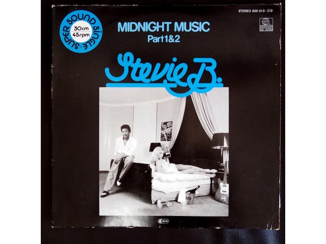 Stevie B.-Midnight Music 12` SP (MINT 1979 Disco)