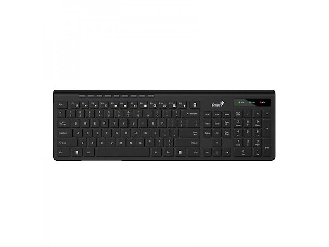 Genius SlimStar 7230 USB US crna tastatura