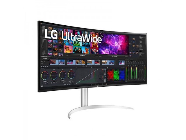 Monitor LG 40WP95CP-W 40`/IPS/5120x2160,21:9,zakrivljen/72Hz/5ms GtG/HDMIx2,DP,USB C/Freesync