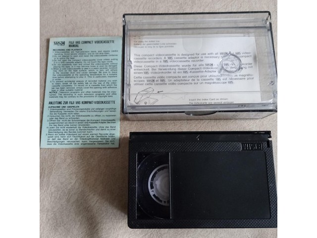 Fuji super HG EC 30 / VHS-C - video kaseta