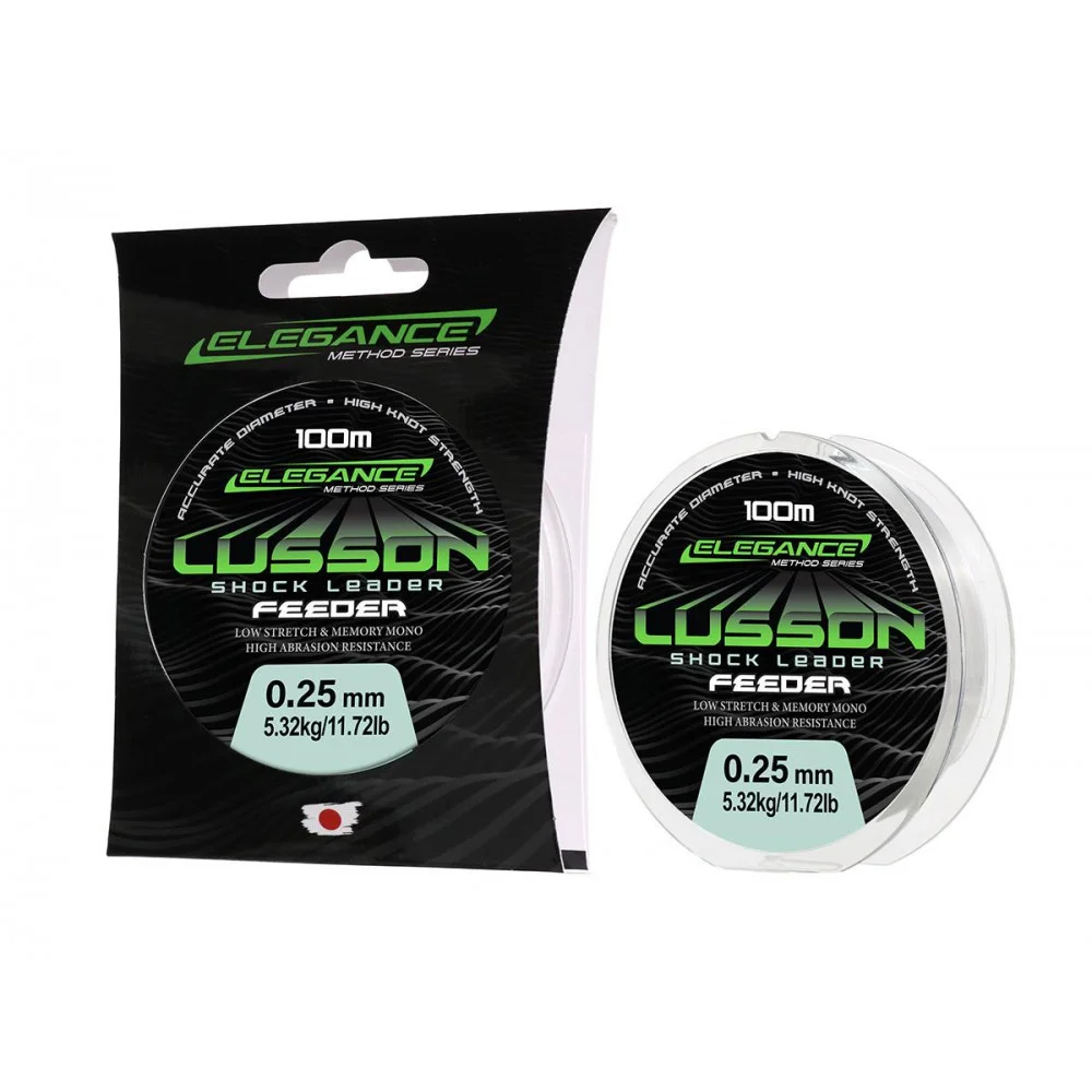 ELEGANCE METHOD LUSSON SHOCK LEADER 100M 0.25MM