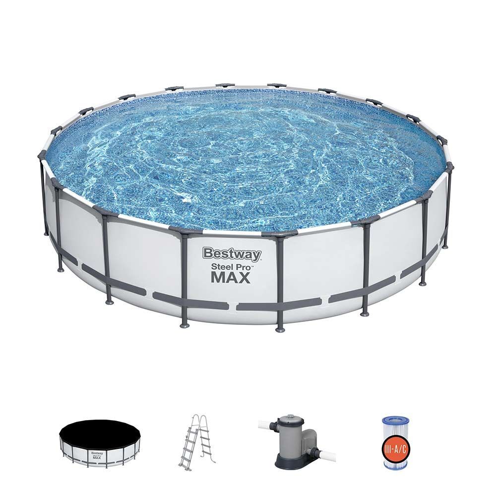 Bestway Steel Pro Max 56462 porodični bazen sa čeličnim ramom 549x122 cmID EK000160145