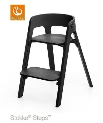 Stokke Steps multifunkcionala hranilica za bebe Black