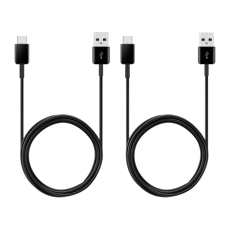 Samsung kabl USB-A na USB-C, 1.5m, 2 komada, (EP-DG930MBEGWW) Crni