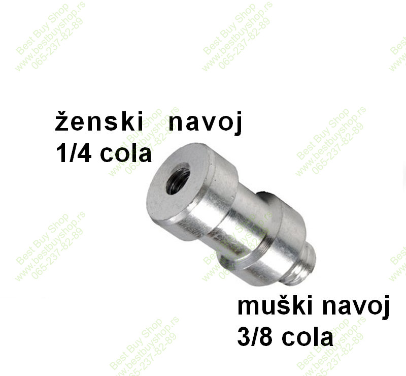 Spigot adapter redukcija ženski 1/4 – muški 3/8