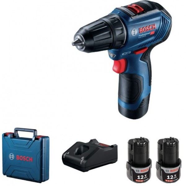 Bosch akumulatorska bušilica odvijač GSR 12V-30 (06019G9000)