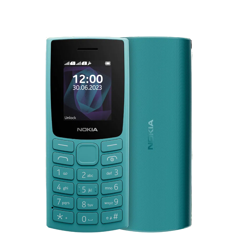Nokia 105 (2023) Zelena (Cyan)