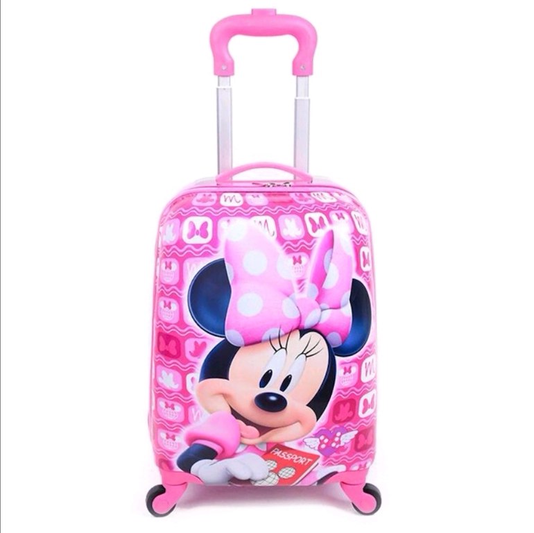 Kofer za decu Mini Maus roze