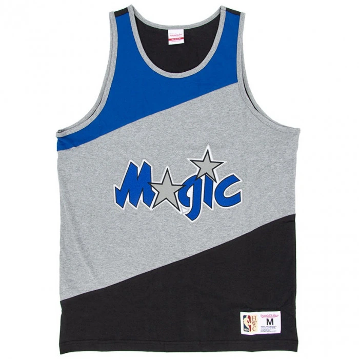 Orlando Magic Mitchell and Ness HWC Colorblocked Cotton Tank Top majica