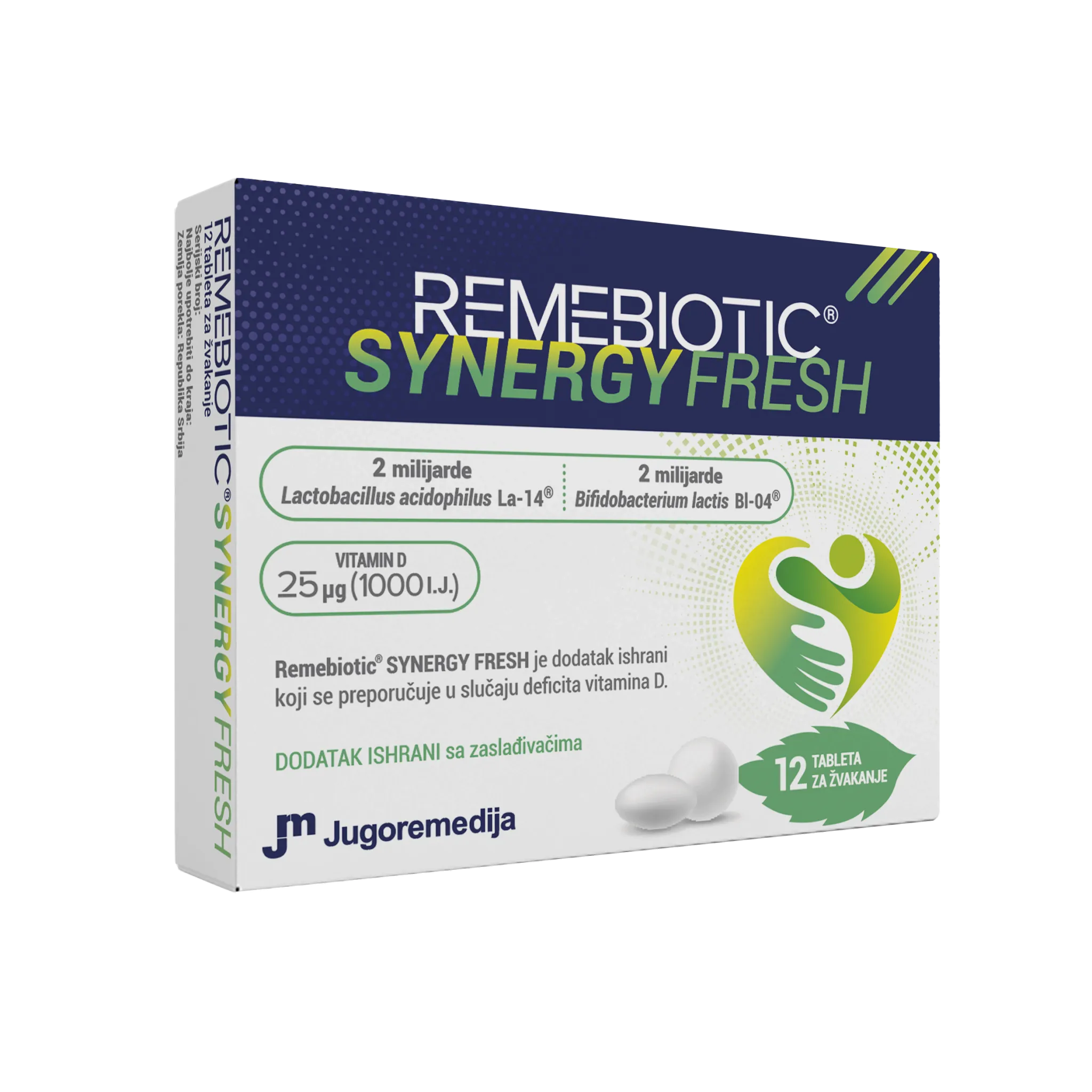 Remebiotic Synergy Fresh Tablete Za Žvakanje