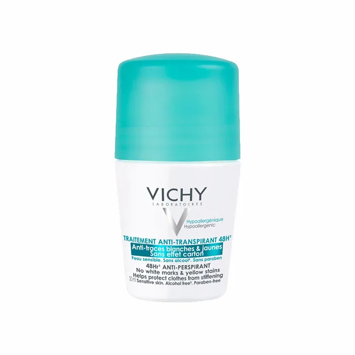 Vichy deo antitranspirant roll-on protiv belih tragova 50ml