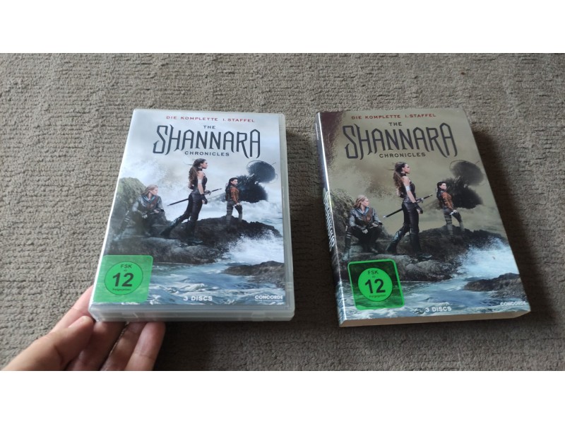Shannara Chronicles ORIGINAL 1-3 DVD