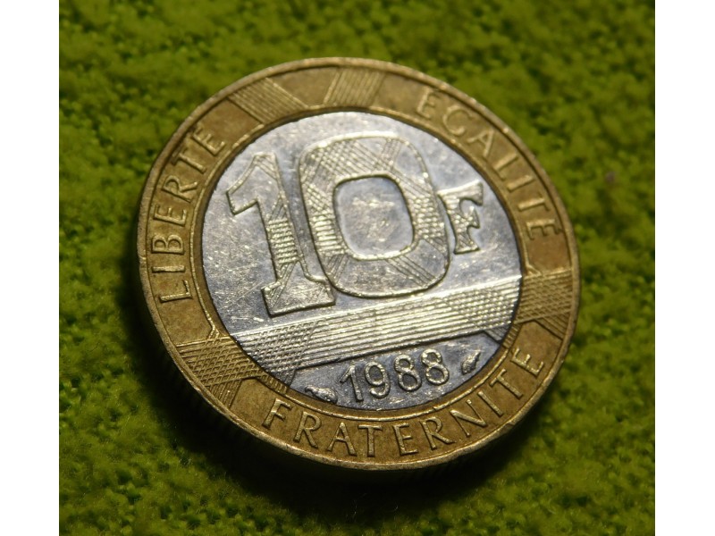 10 francs 1988 - Francuska