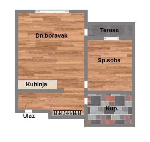Prodaja, stan, 45m2, Adice, Novi Sad, Novi Sad