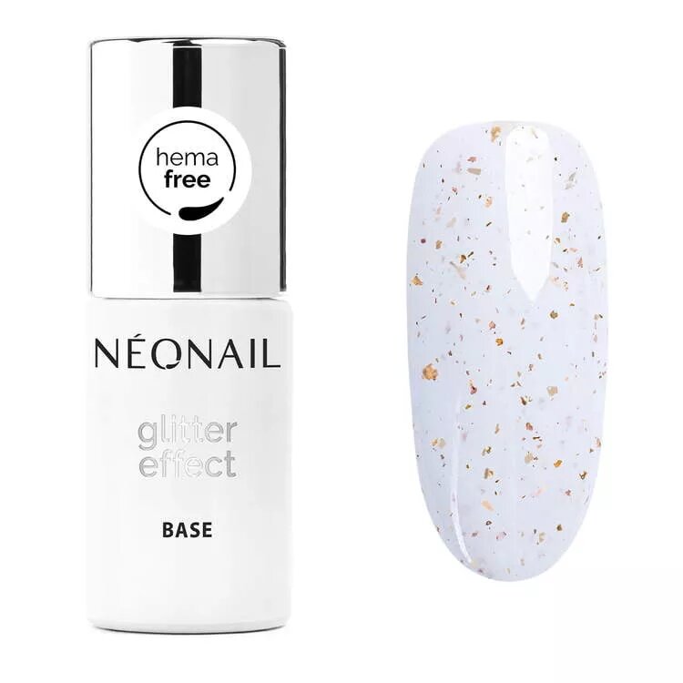 Baza Glitter Effect Base White Sparkle 7,2 ml