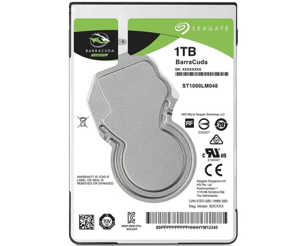 SEAGATE 1TB 2.5'' SATA III 128MB 5.400 ST1000LM048