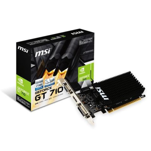 VGA PCIe MSI GT 710 2GD3H LP