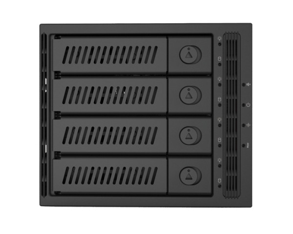 CHIEFTEC CMR-3141SAS 4 x 3.5'' ili 4 x 2.5'' SATA crna fioka za hard disk