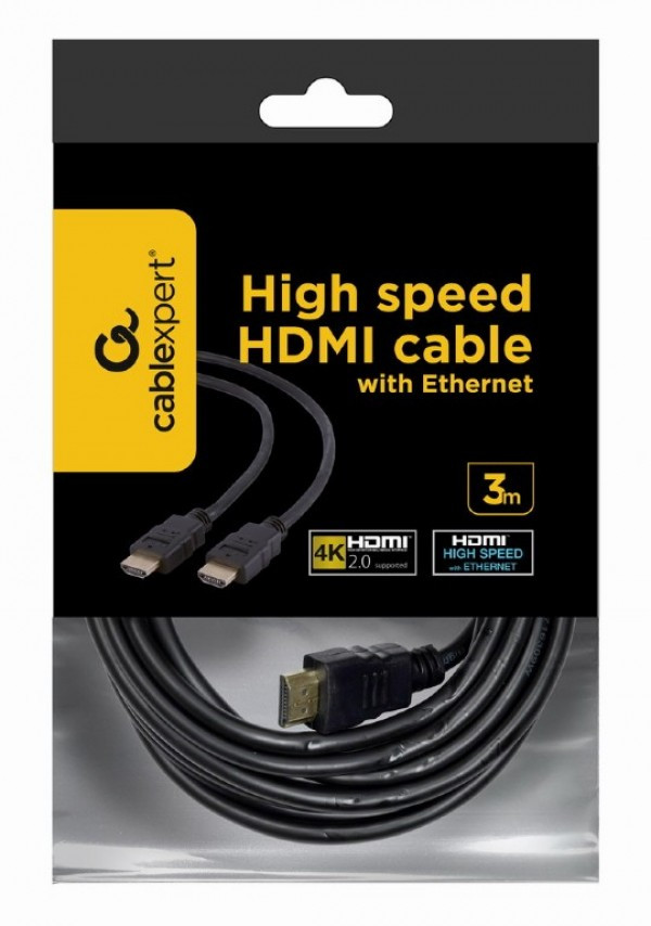 CC-HDMI4-15 Gembird HDMI kabl v.2.0 ethernet support 3D/4K TV 4.5m