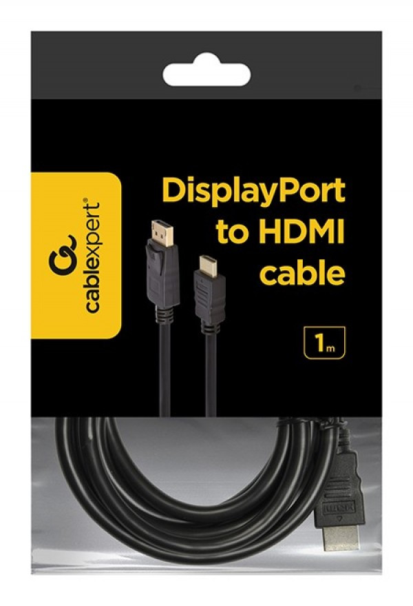 CC-DP-HDMI-1M Gembird DisplayPort na HDMI digital interface kabl 1m