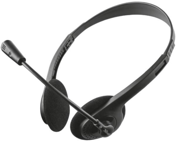 Slušalice TRUST Primo ChatHeadset žične3,5mm+2x3,5mmcrna' ( '21665' )