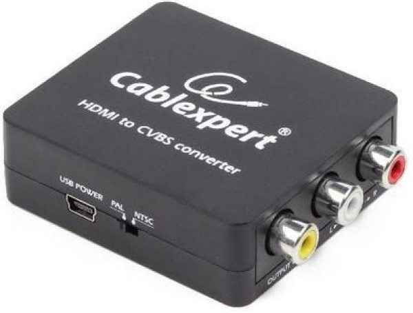 DSC-HDMI-CVBS-001 Gembird HDMI to CVBS (+ stereo audio) Converter CINC